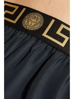 Versace Greca Waistband Shorts