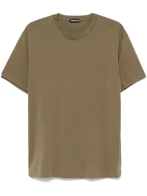 TOM FORD Logo-embroidered T-shirt