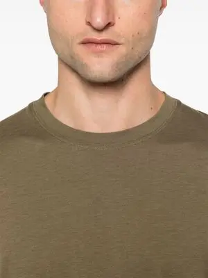 TOM FORD Logo-embroidered T-shirt - Green