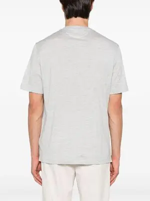 Brunello Cucinelli Crew-neck T-shirt - Grey