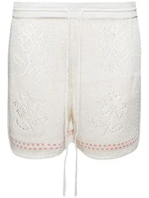 Calle Del Mar Dinner Party Shorts - White