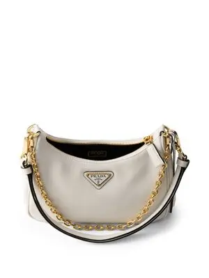 Prada Mini Re-edition Shoulder Bag - White
