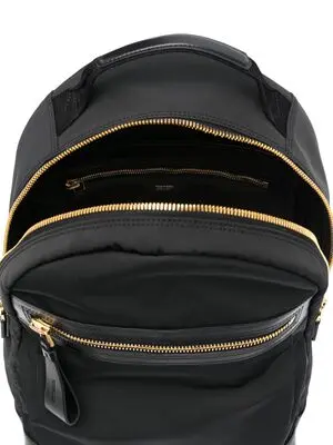 TOM FORD Logo-patch Backpack - Black
