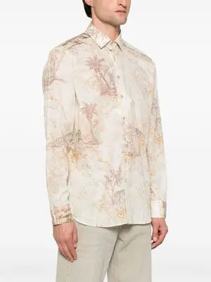 Etro Floral-print Shirt