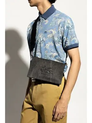 Etro Pegasu Patch Clutch