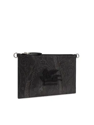Etro Pegasu Patch Clutch