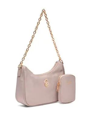 Liu Jo Logo-plaque Shoulder Bag - Grey