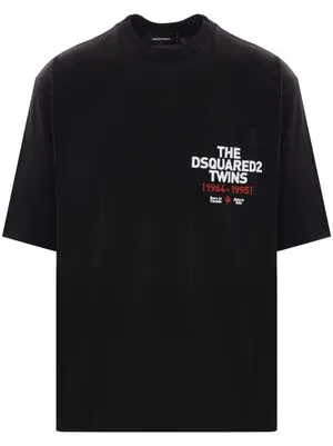 Dsquared2 Logo-print T-shirt - Black