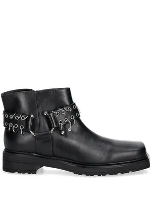 Patrizia Pepe Eyelet Ankle Boots