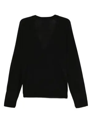 Moschino Fine-knit Cardigan - Black