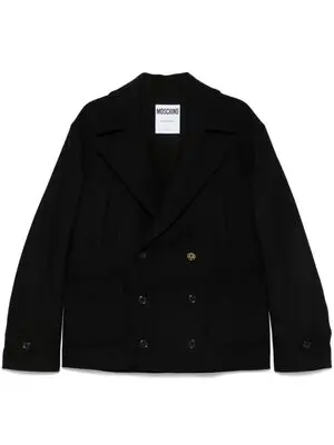 Moschino Double Breasted Outerwear For Men