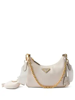 Prada Re-edition Shoulder Bag - Neutrals