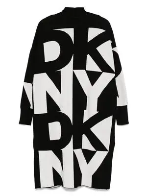 Dkny Logo-print Cardigan