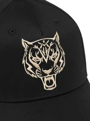 PLEIN SPORT Tiger Baseball Cap - Black