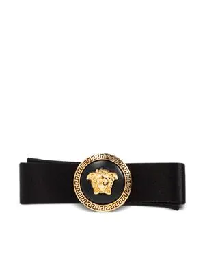 Versace Ribbon Hair Clip - Black