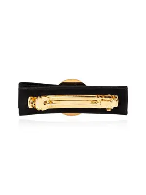 Versace Nastro Hair Clip - Black