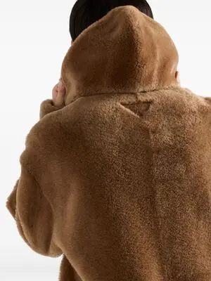 Prada Shearling Jacket - Brown