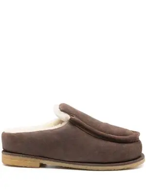 JW Anderson Padded Slippers - Brown