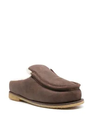 JW Anderson Padded Slippers - Brown