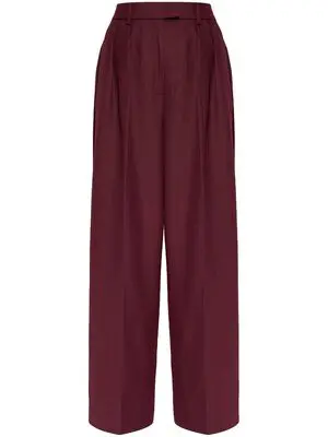 ANINE BING Lou Trousers - Red