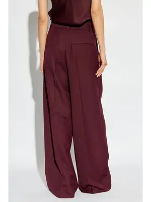 ANINE BING Lou Trousers - Red