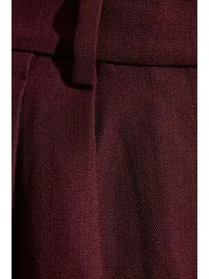 ANINE BING Lou Trousers - Red