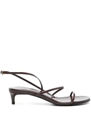 Khaite 35mm Loop Sandals - Red