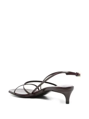 Khaite 35mm Loop Sandals - Red