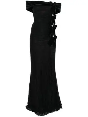 Nissa Ruffled Evening Dresses