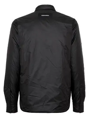 Dsquared2 Padded Shirt Jacket - Black