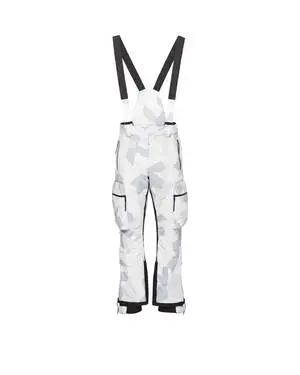 Prada Printed Technica Fabric Ski Pants - Grey