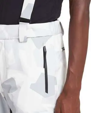 Prada Printed Technica Fabric Ski Pants - Grey