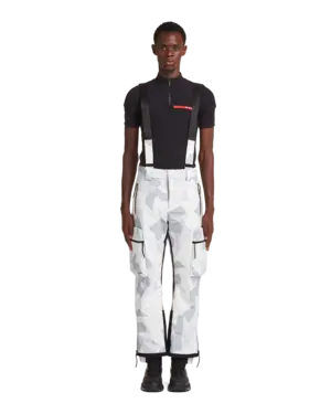 Prada Printed Technical Fabric Ski Pants