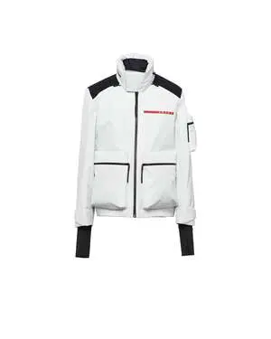 Prada Technical Fabric Windbreaker - Neutral