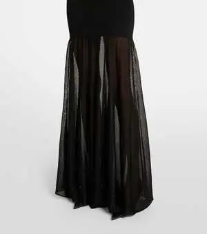 TOTEME Evening Tank Maxi Dress - Black