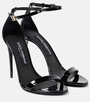 Dolce & Gabbana 105 Patent Leather Sandals