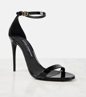 Dolce & Gabbana 105 Patent Leather Sandals