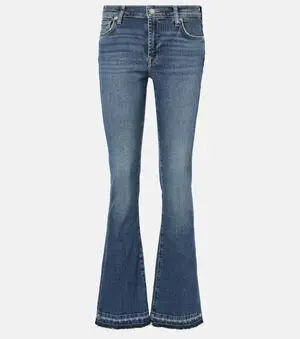 7 For All Mankind Tailorless Mid-rise Bootcut Jeans