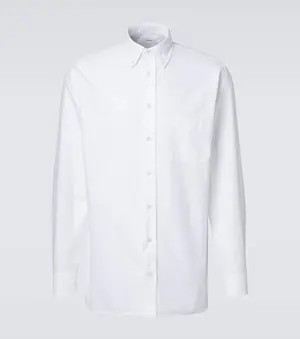 LARDINI Cotton Poplin Shirt