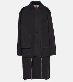 MAISON MARGIELA Cotton And Wool Coat