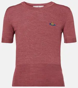 VIVIENNE WESTWOOD Bea Logo Top - Red