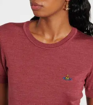 VIVIENNE WESTWOOD Bea Logo Top - Red
