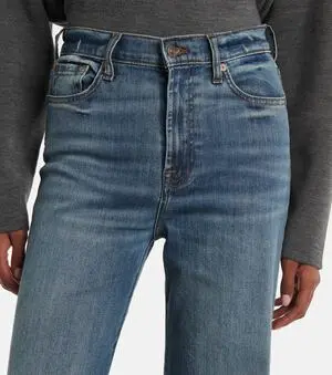 7 For All Mankind Modern Dojo Groovy High-rise Flared Jeans
