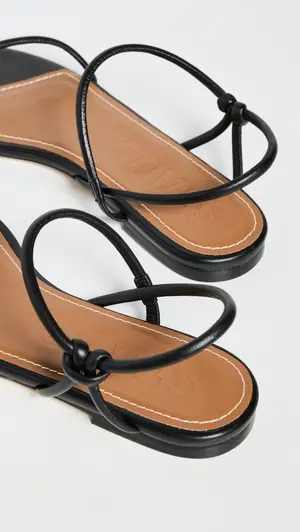 Staud Laurel Sandals - Black