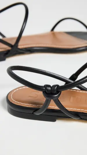 Staud Laurel Sandals - Black