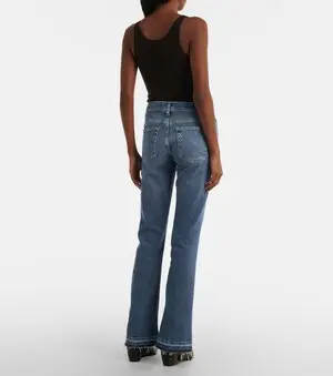 7 For All Mankind Bootcut Tailorless Mid-rise Jeans