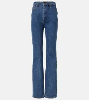 Khaite Danielle High-rise Straight Jeans