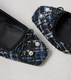 JIMMY CHOO Elme 45 Tweed Pumps