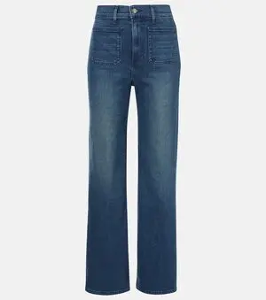 Veronica Beard Crosbie High-rise Flare Jeans