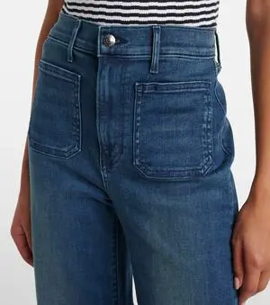 Veronica Beard Crosbie High-rise Flare Jeans
